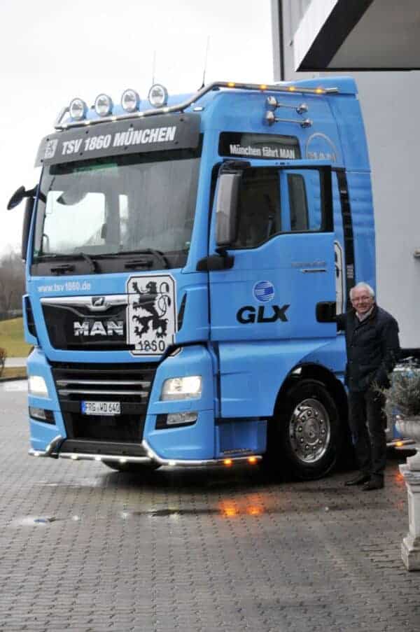 Neuer Partner des TSV 1860 München: GLX Global Logistic Services GmbH